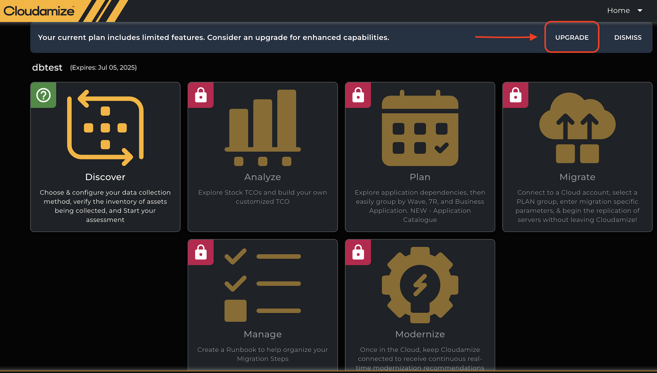 Billing Plan for Network Discovery